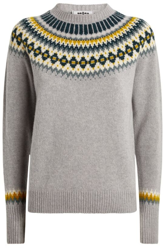 Troy London Brora Fair Isle Sweater - ShopStyle Knitwear