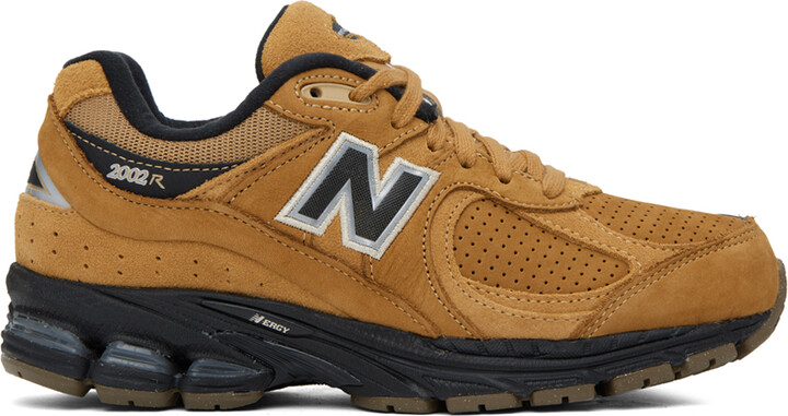 New Balance Tan 2002R Sneakers - ShopStyle
