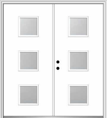 MMI DOOR Spotlight Primed Fiberglass Prehung Front Entry Doors - ShopStyle