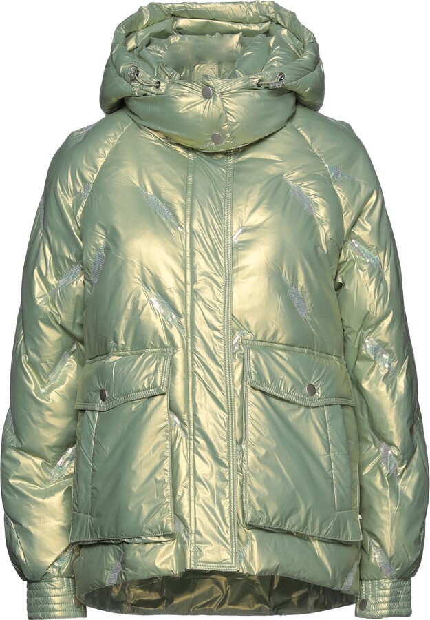 VANESSA SCOTT Down Jacket Black - ShopStyle