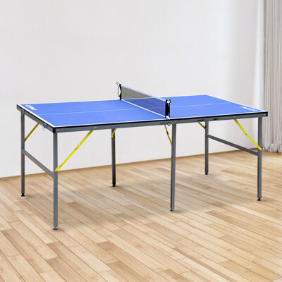 Vandia 6ft Mid-size Foldable & Portable Table Tennis Table Set For ...