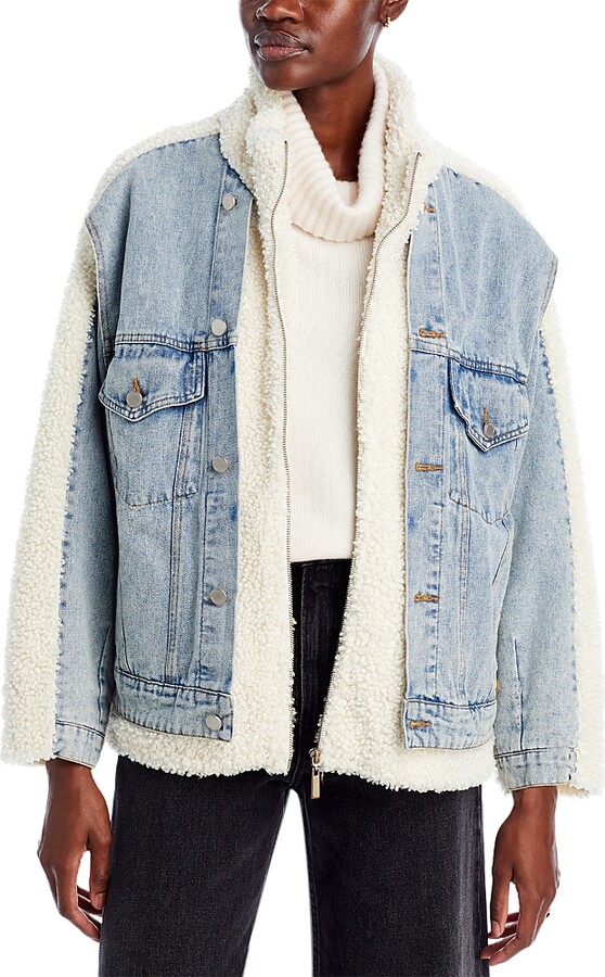 Blank NYC Mixed Media Jacket - ShopStyle