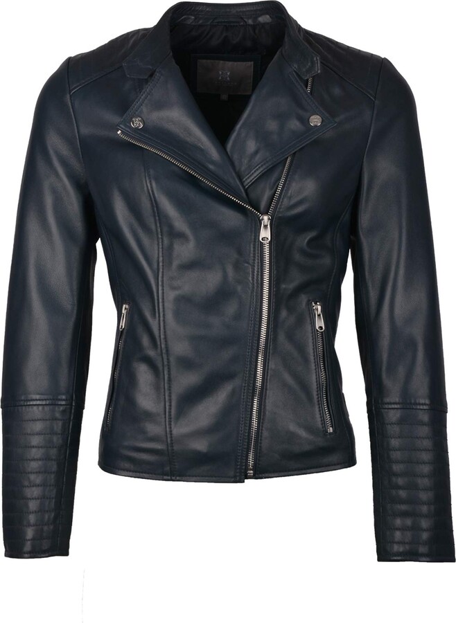 Lakeland Leather Toni Women's Real Leather Biker Jacket (16 - ShopStyle