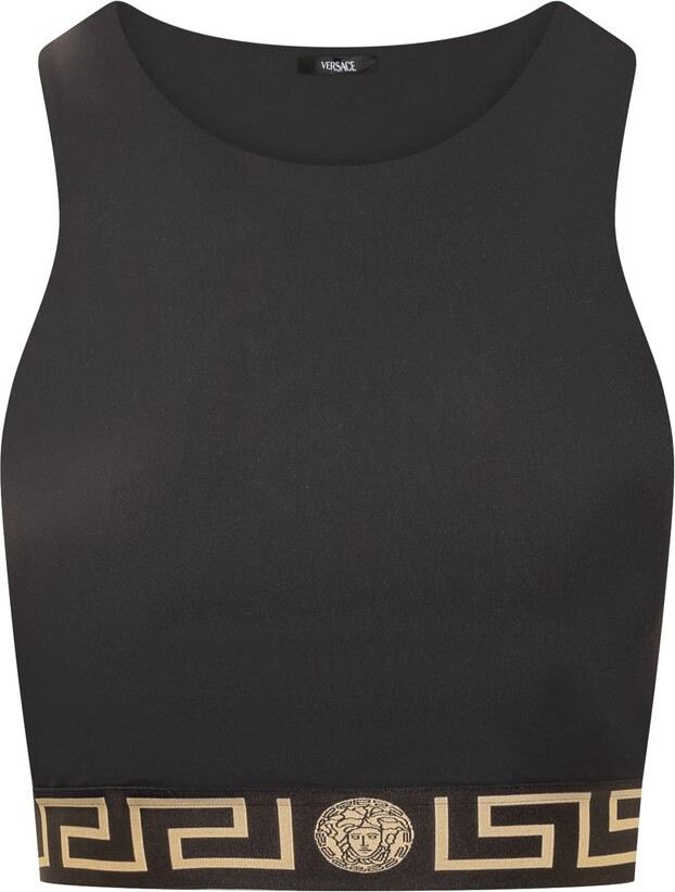 Versace Cut-Out Detailed Sleeveless Top - ShopStyle
