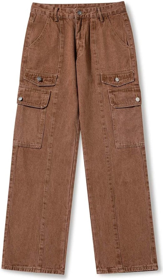 VAMPAR Men's Handsome Jeans Europe and America Retro Do Old Design ...