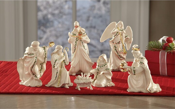 Lenox Holiday 7Pc Mini Nativity Set - ShopStyle Figurines