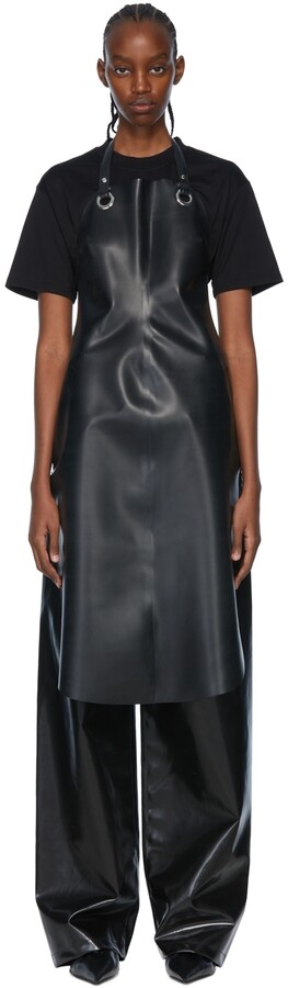 Kwaidan Editions Black Rubber Apron - ShopStyle Shoulder Bags