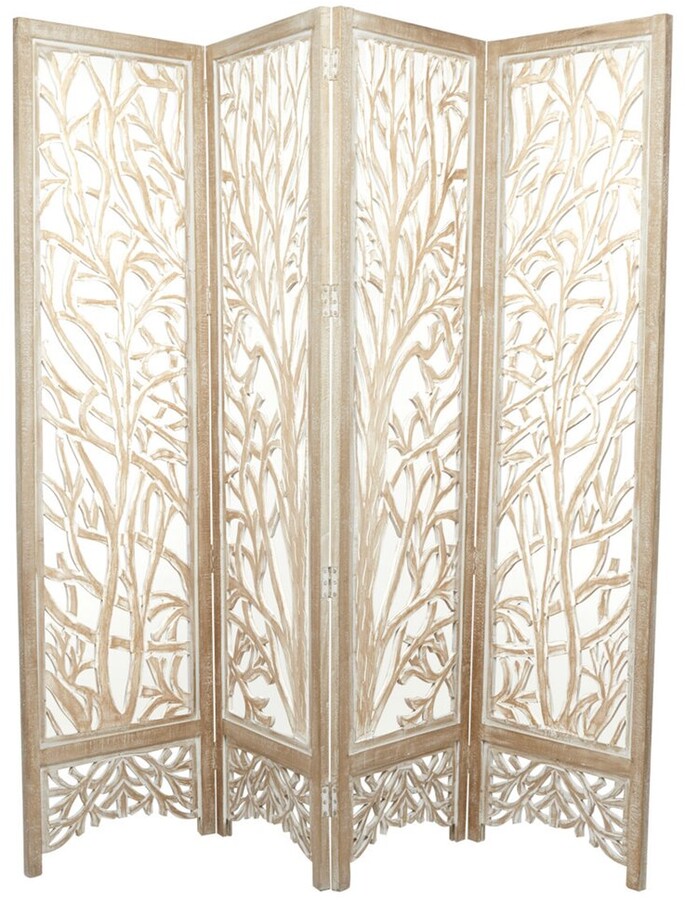 Peyton Lane Modern Farmhouse Room Divider Screen - ShopStyle
