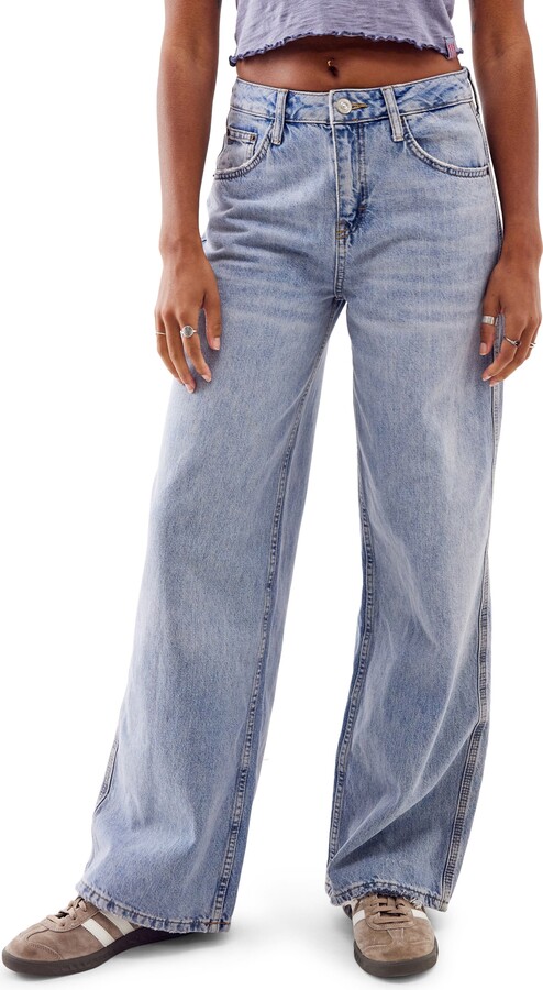 BDG Wide Leg Puddle Jeans - ShopStyle