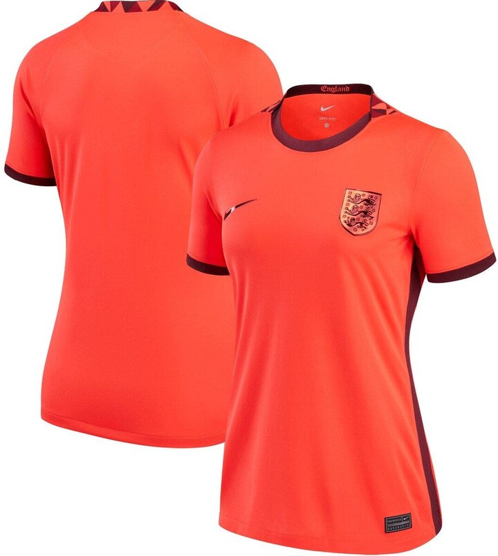 Nike Women's Red England Women's National Team 2022/23 Away Replica ...