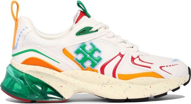 Tory Burch Good Luck Tech Lace-Up Sneakers - ShopStyle Platforms