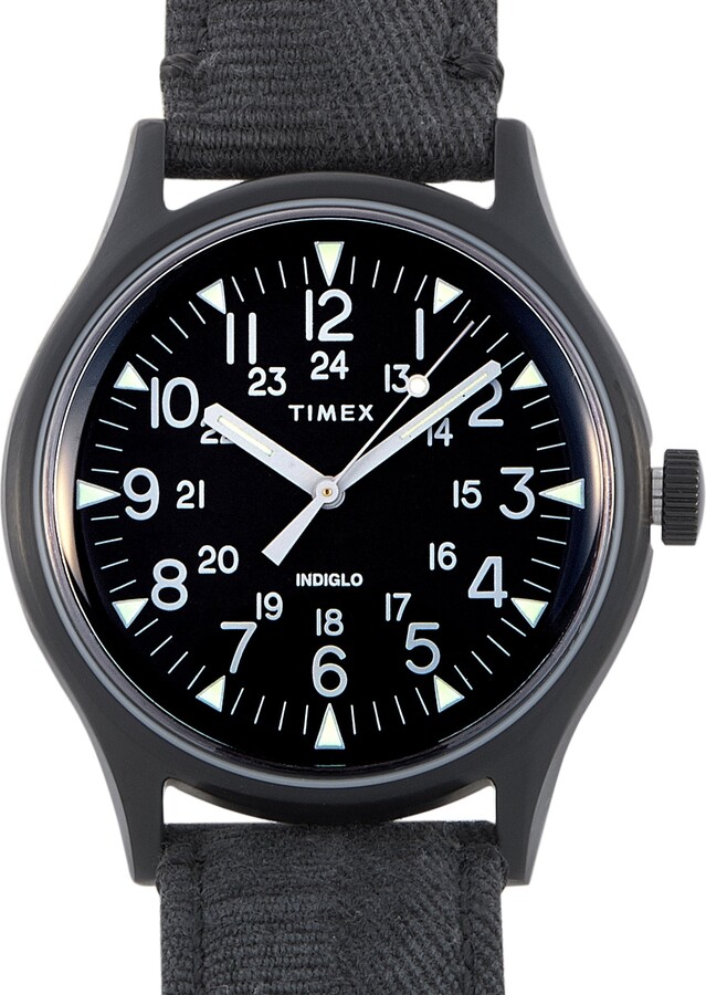 Timex MK1 Steel 40 mm Black Dial Watch TW2R68200 - ShopStyle