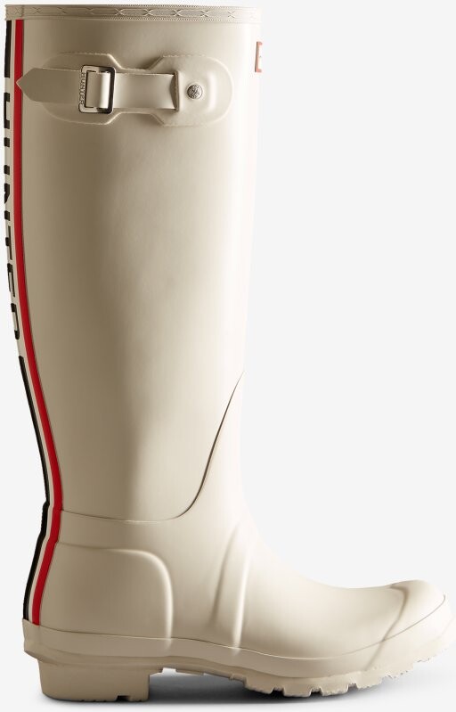 Hunter Women's Tri-Colour Logo Backstrap Tall Rain Boots - ShopStyle