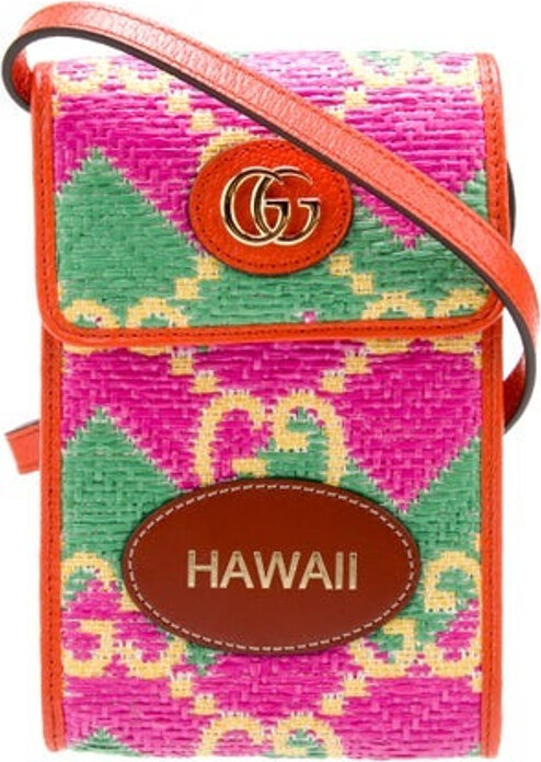Gucci Raffia Crossbody Bag - ShopStyle