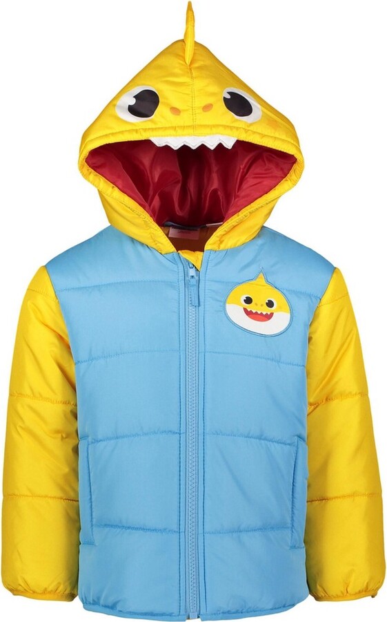 Pinkfong Toddler Pinkfong Baby Shark Regular Fit Sleeveless Puffer ...