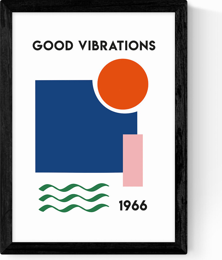 East End Prints Good Vibrations Print - ShopStyle Artwork