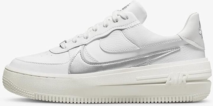 Nike Air Force 1 PLT. AF. ORM Summit White/Metallic Silver DJ9946-101 ...
