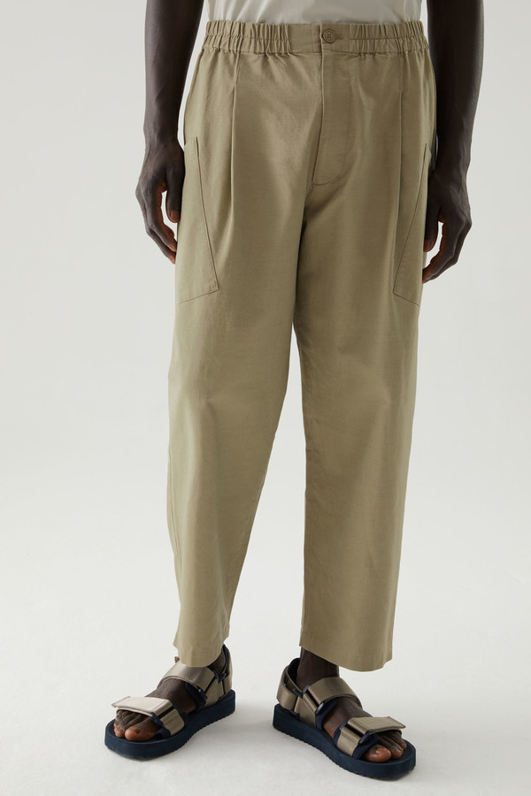 COS Organic Cotton-Hemp Mix Angled Pocket Pants - ShopStyle