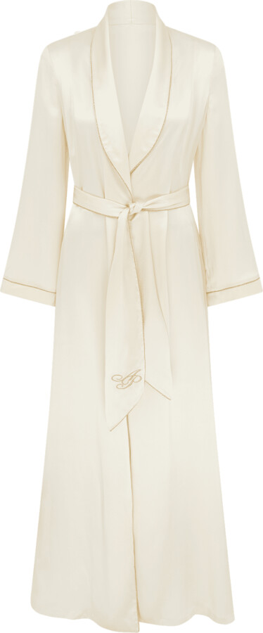 Agent Provocateur Classic PJ Long Dressing Gown - ShopStyle Coats