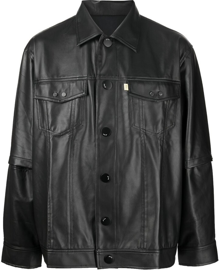 Off Duty Attila logo-tag jacket - ShopStyle