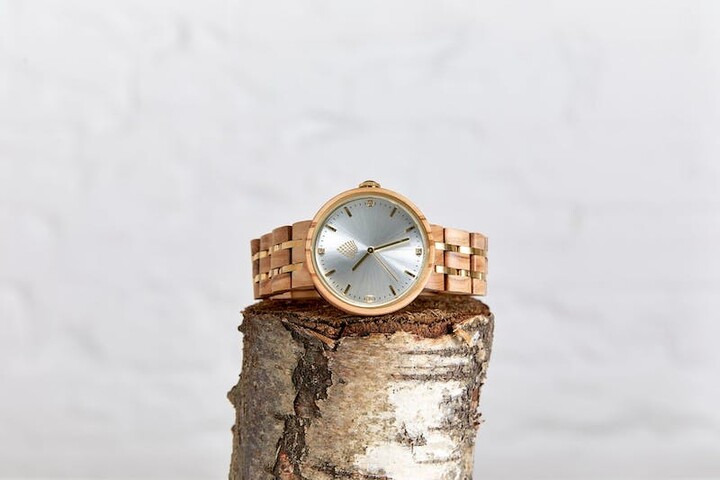 The Sustainable Watch Company The Teak - Handmade Natural Wood ...