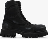 Balenciaga ‘Strike’ Combat Boots - Black - ShopStyle