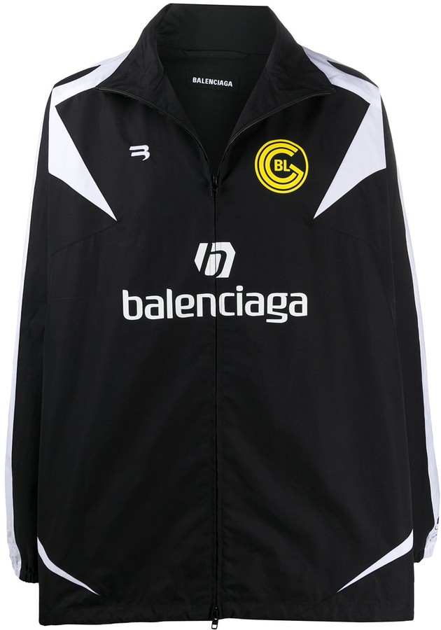 Balenciaga Soccer zip-up tracksuit jacket - ShopStyle Outerwear