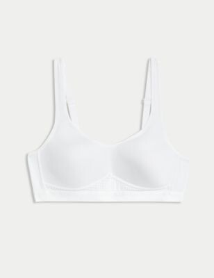 M&S Collection Ultimate Support Non Wired Sports First Bra - ShopStyle