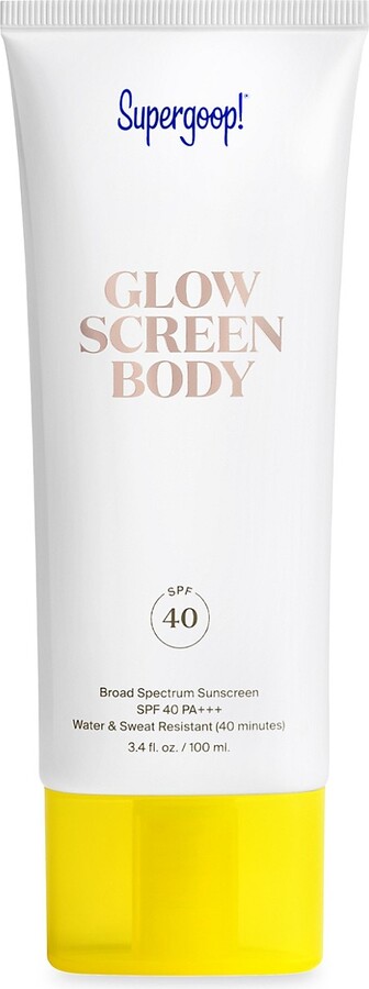 Supergoop! Women's Glow Screen Body SPF 40 Broad Spectrum Suncreen SPF ...
