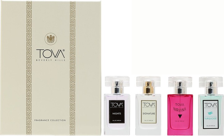 TOVA 1 Oz Coffret - Signature,Nights,Turquoise,Nirvana EDP Sprays ...