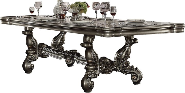 Simple Relax 120" Rectangular Dining Table with Trestle Base - ShopStyle