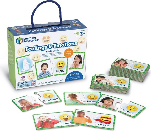 Learning Resources Feelings & Emotions Puzzle Cards - ShopStyle