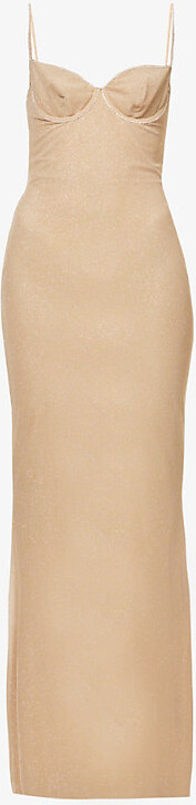 Mirror Palais irror Palais Womens Diamond Sand Fairy etallic Stretch ...