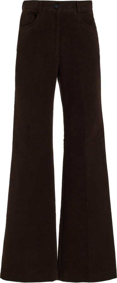 Totême Moleskin Trousers - ShopStyle Pants