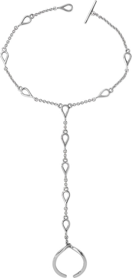 Lucy Quartermaine - Petal Hand Chain - ShopStyle Bracelets