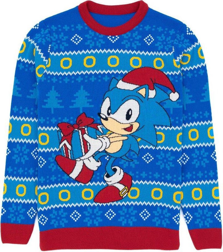 Sonic the Hedgehog Christmas Jumper - ShopStyle Crewneck Knitwear