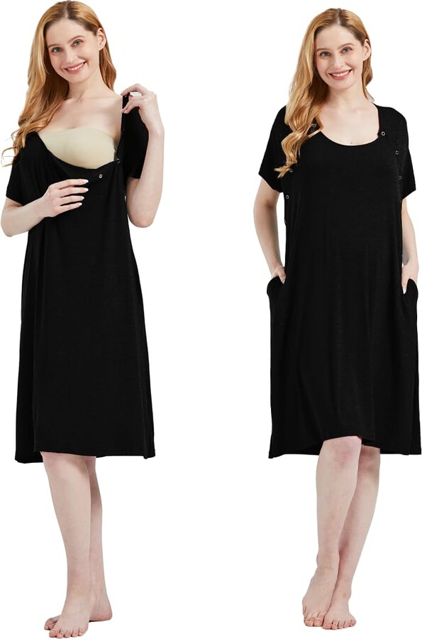 Mama & Wish Ultra-Soft 3 in 1 Labor - ShopStyle Maternity Lingerie