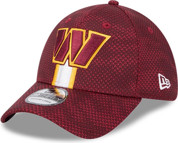 New Era Men's Burgundy Washington Commanders 2024 Sideline 39THIRTY ...