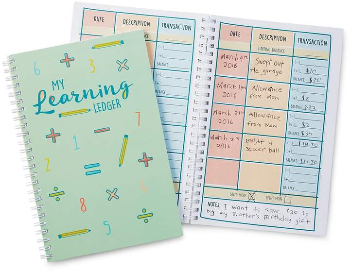 Financial Learning Ledger for Kids - ShopStyle Clothes and Shoes