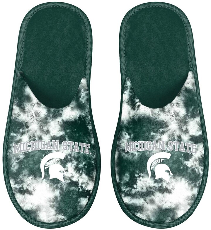 Women's Foco Michigan State Spartans Iconic Logo Scuff Slippers - ShopStyle