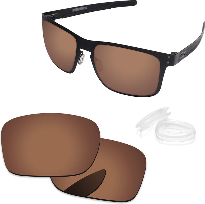 PapaViva Replacement Lenses & Nose Pads for Oakley Holbrook Metal ...