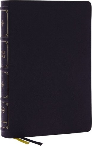 Nkjv, Large Print Thinline Reference Bible, Blue Letter, MacLaren Series, Leathersoft, Black ...