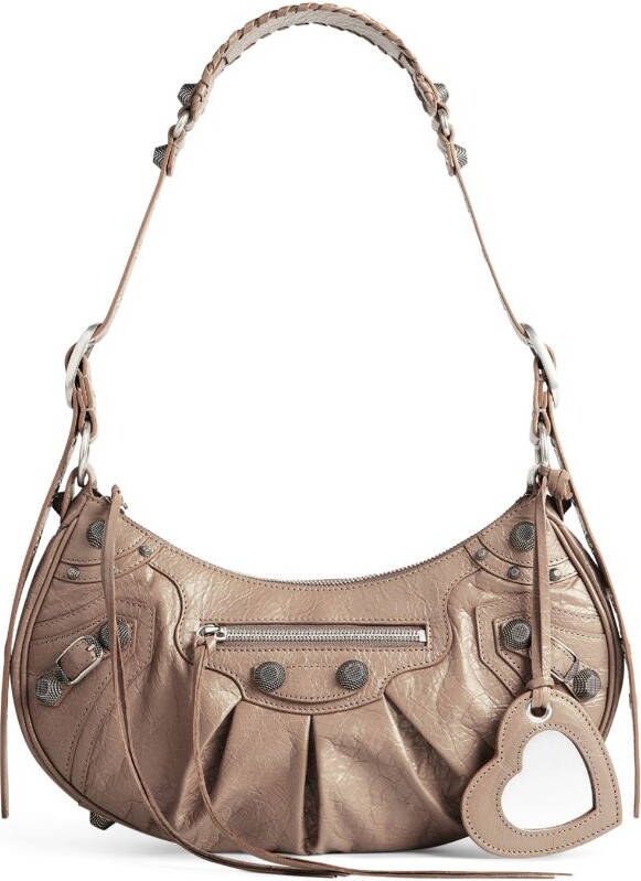 Balenciaga Small Leather Le Cagole Shoulder Bag - ShopStyle