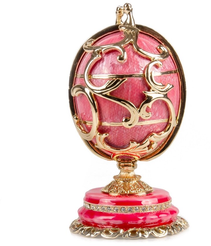 STP Goods Imperial Faberge Double Egg w/ Spring Flowers Figurine in ...