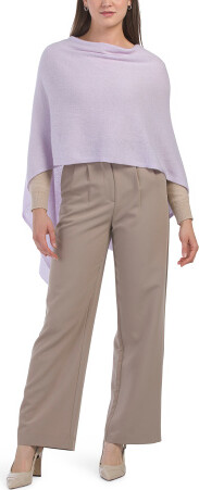 TJMAXX Cashmere Bow Back Topper For Women - ShopStyle Scarves & Wraps