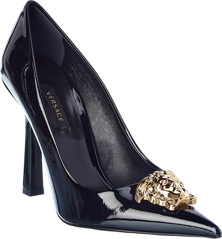 Versace La Medusa Patent Pump - ShopStyle