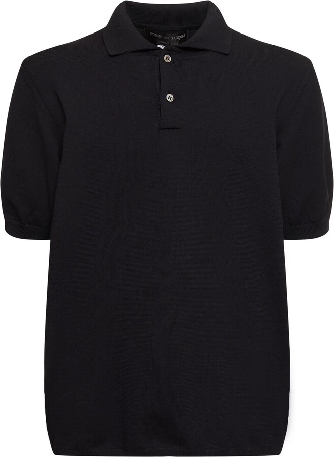 Comme des Garçons Homme Plus Cotton Double Polo - ShopStyle