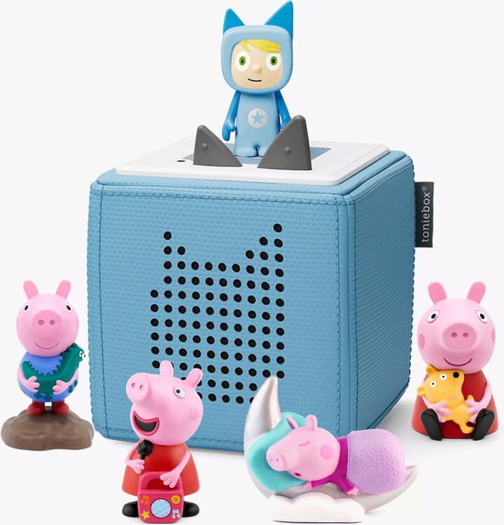 tonies Peppa Pig 4 Tonie Audio Characters Toniebox Starter Set ...