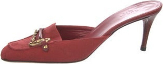 Gucci Monogram Pattern Canvas - ShopStyle Pumps