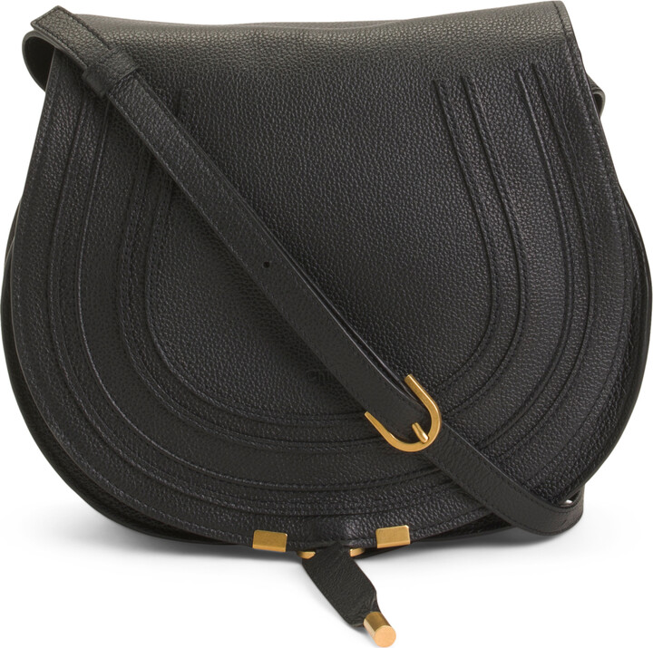 Chloé Made In Italy Marcie Medium Calfskin Leather Shoulder Bag - ShopStyle
